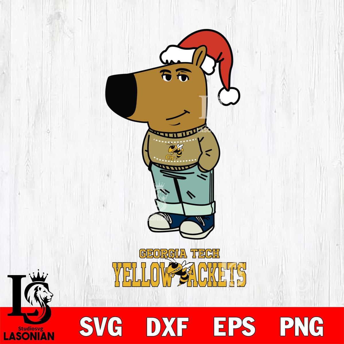 Georgia Tech Yellow Jackets Chill Guy Christmas – lasoniansvg