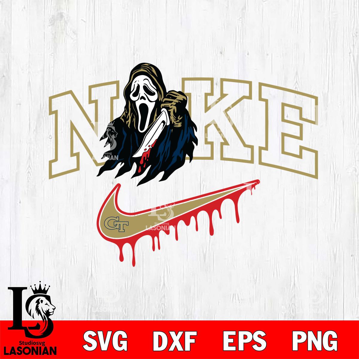 Georgia Tech Yellow Jackets Ghostface Nike – lasoniansvg