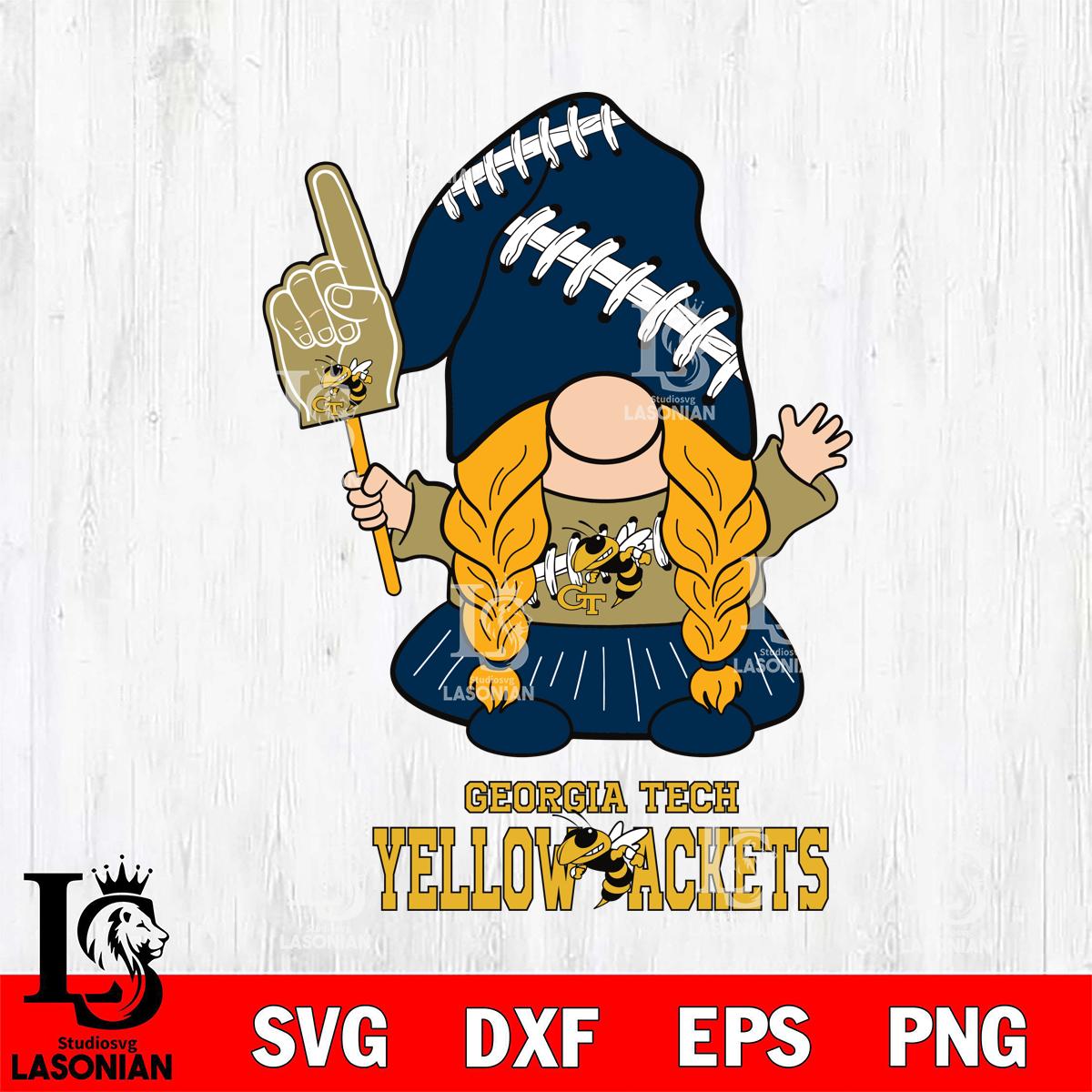 Georgia Tech Yellow Jackets Gnomes Fan – lasoniansvg