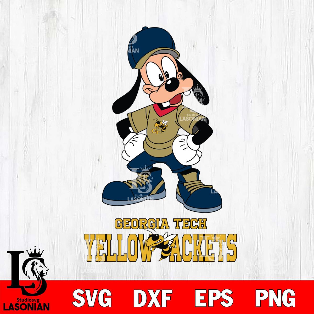 Georgia Tech Yellow Jackets Goofy Sport – lasoniansvg