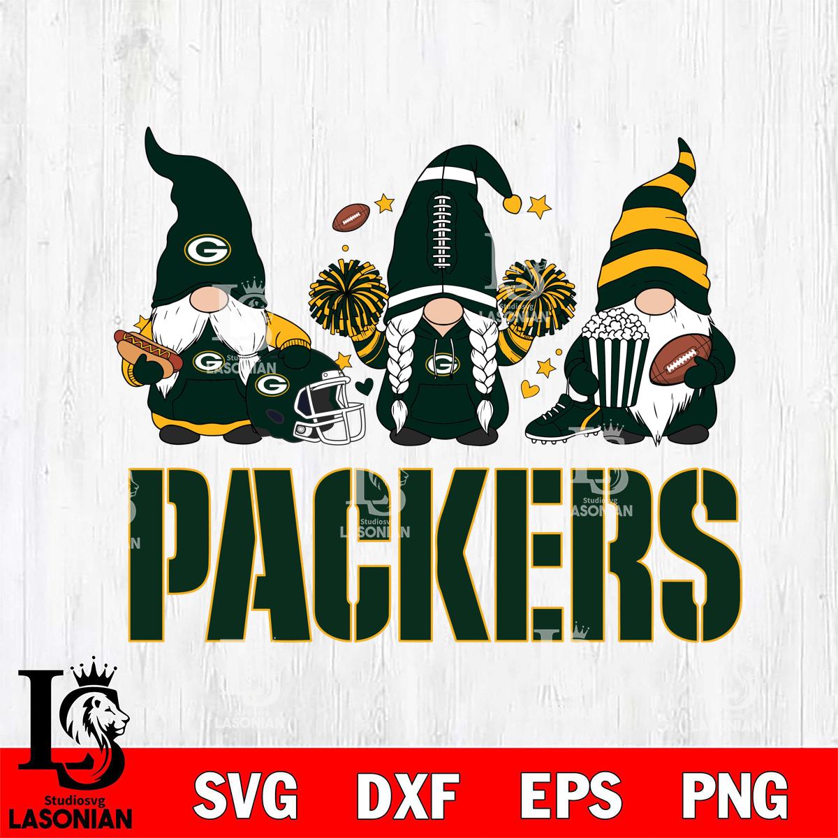 Green Bay Packers Gnome Fan – lasoniansvg