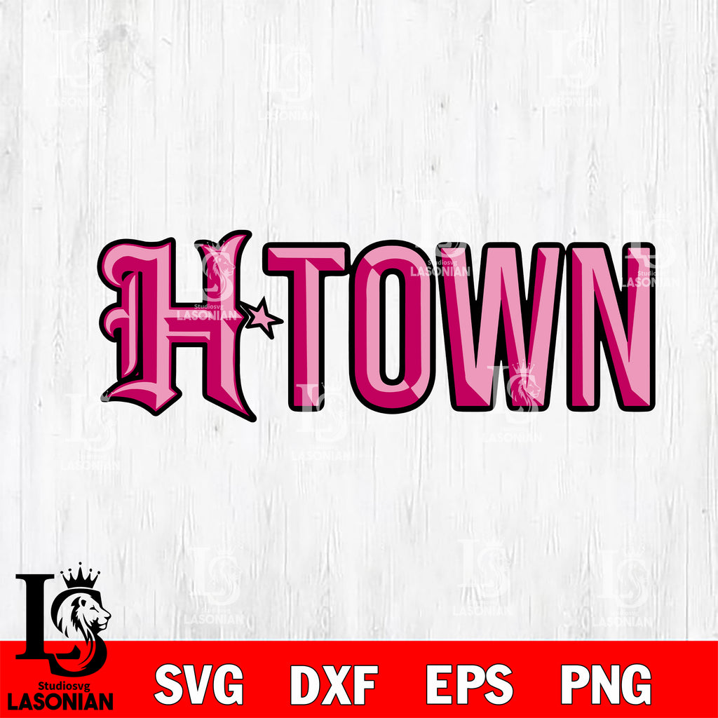 H-Town svg, Houston Texan Pink – lasoniansvg