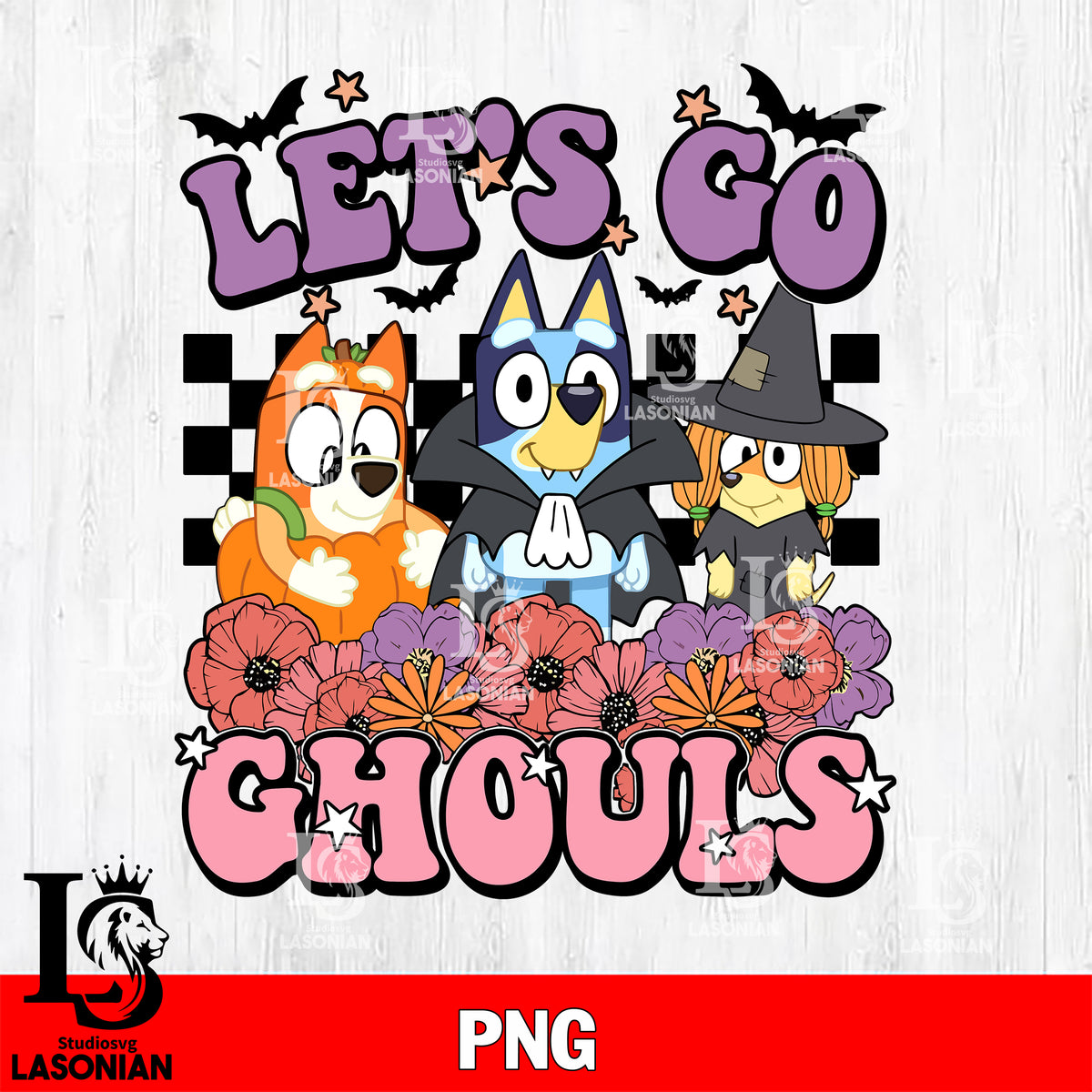 bluey halloween PNG file, Digital Download , Instant Download – lasoniansvg