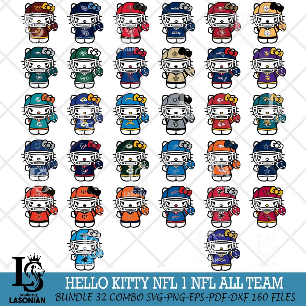 Hello Kitty Nfl 1 NFL – lasoniansvg
