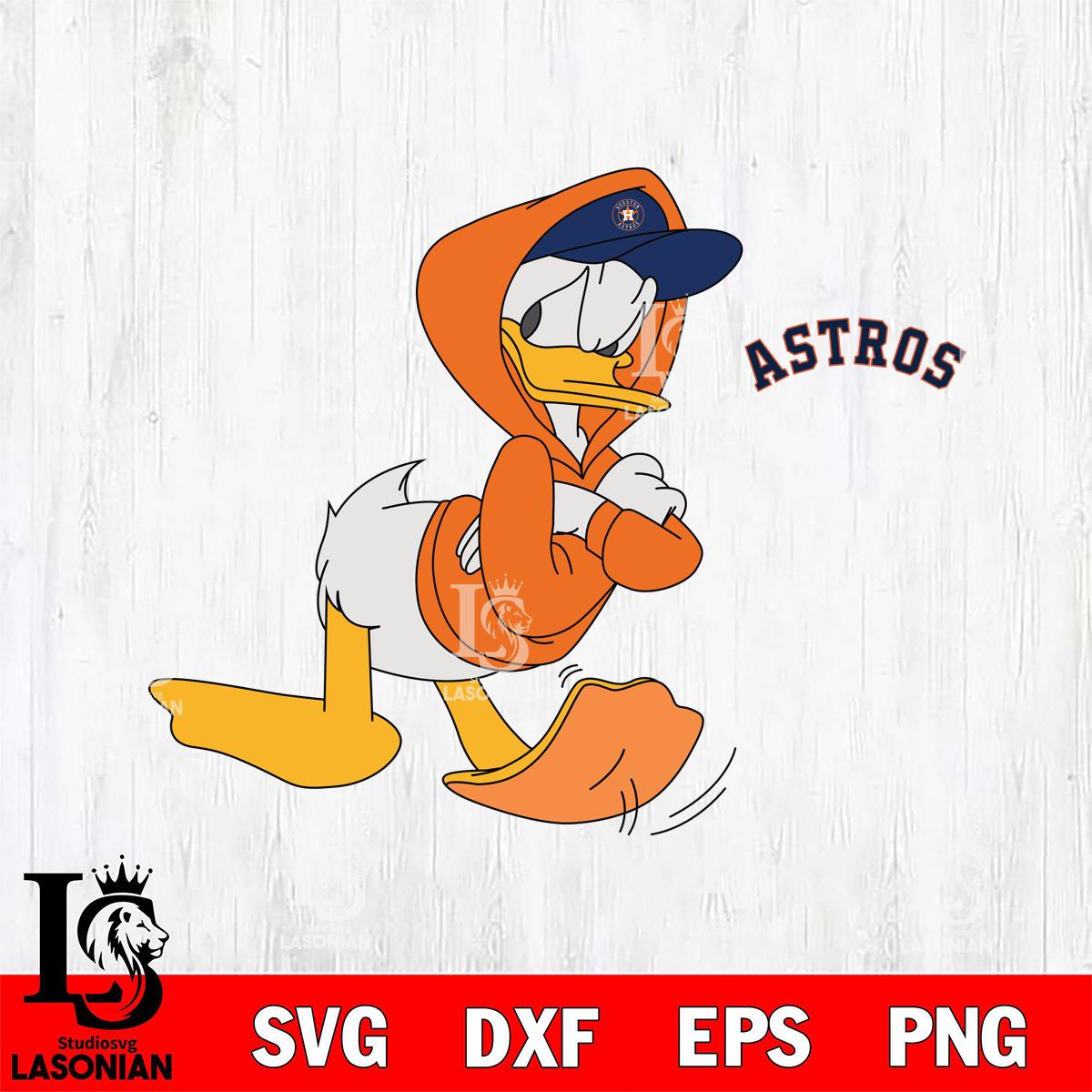 Houston Astros Donald Duck Sport – lasoniansvg