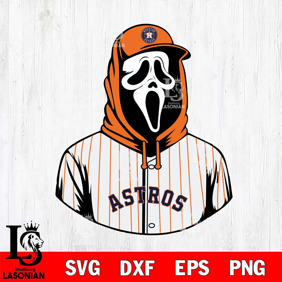 Houston Astros Ghostface 4 – lasoniansvg