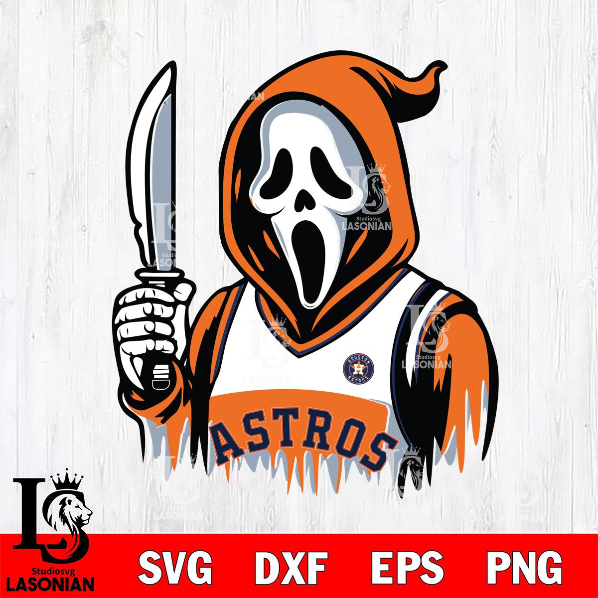 Houston Astros Ghostface 6 – lasoniansvg