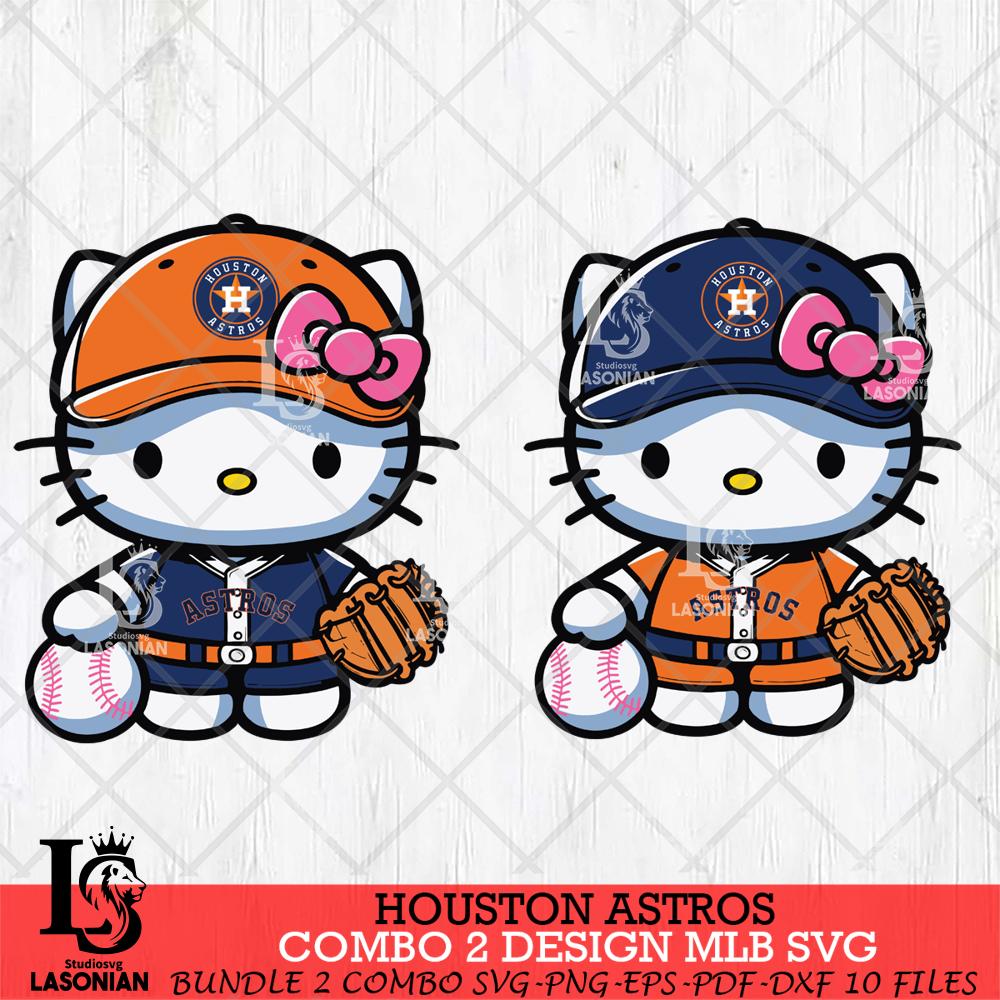 Houston Astros Hello Kitty Bundle 2 SVG – lasoniansvg
