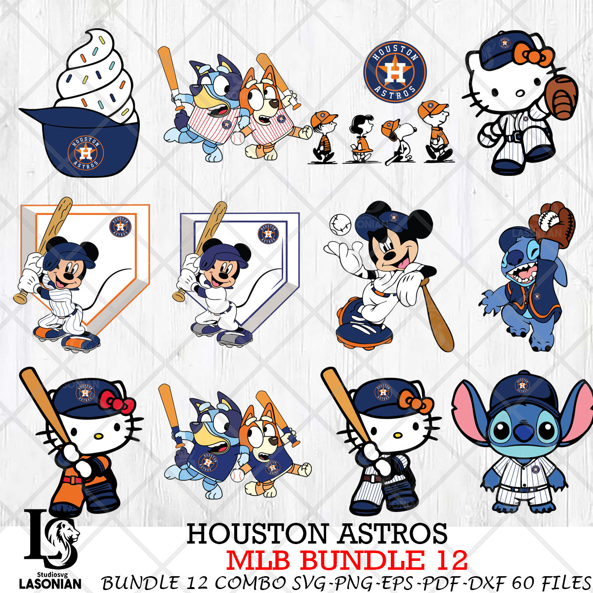 Houston Astros MLB Bundle 12 – lasoniansvg
