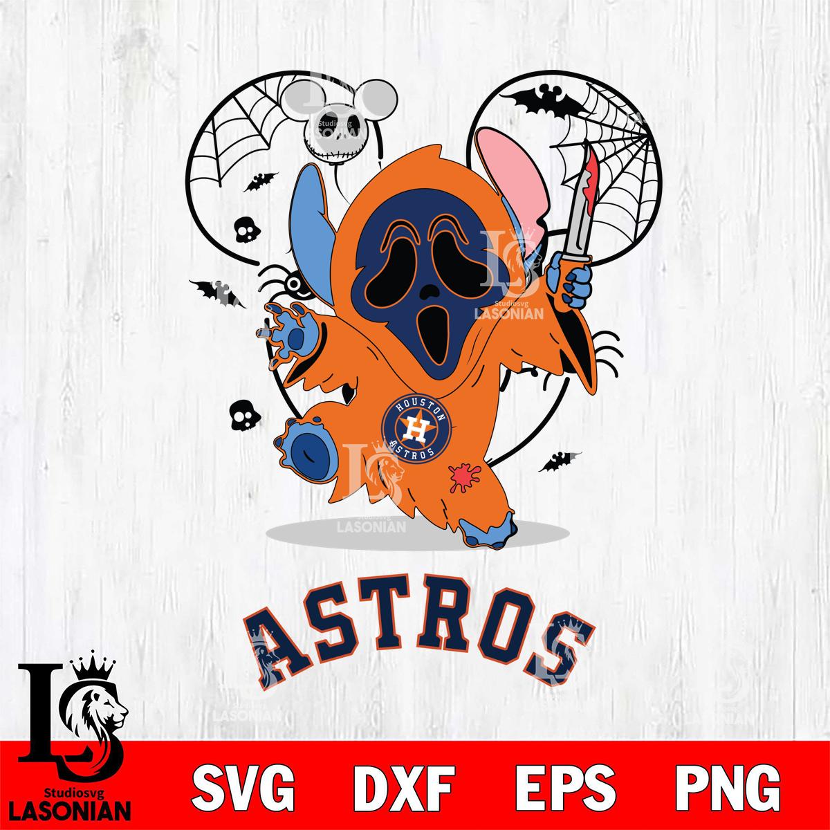 Houston Astros Stitch Ghost Face Halloween 2 – lasoniansvg