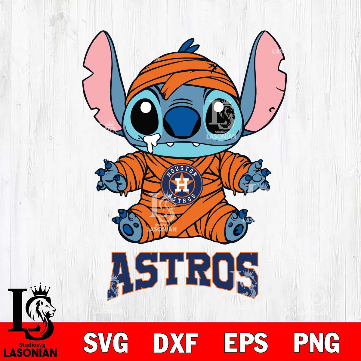 Houston Astros Stitch Mummy – lasoniansvg