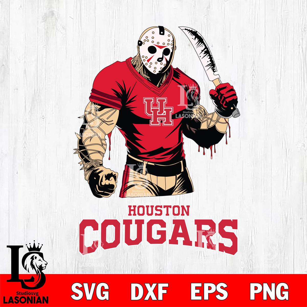Houston Cougars Jason Voorhees – lasoniansvg