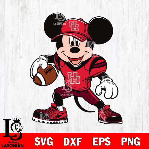 Houston Cougars Mickey Mouse – lasoniansvg