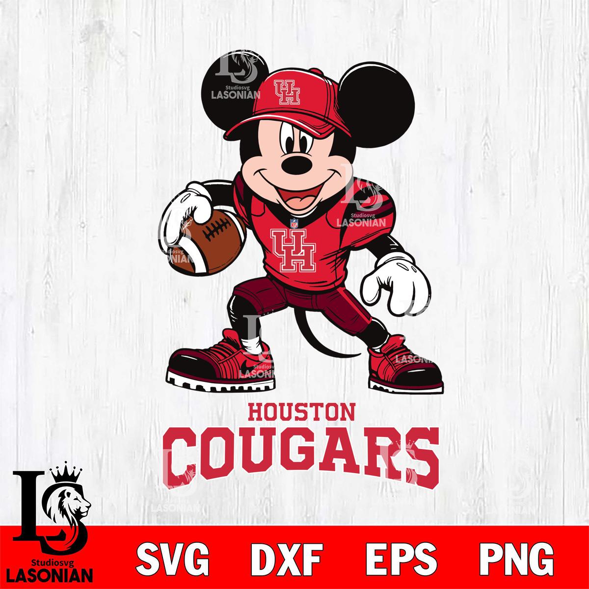 Houston Cougars Mikey Mouse Disney – lasoniansvg