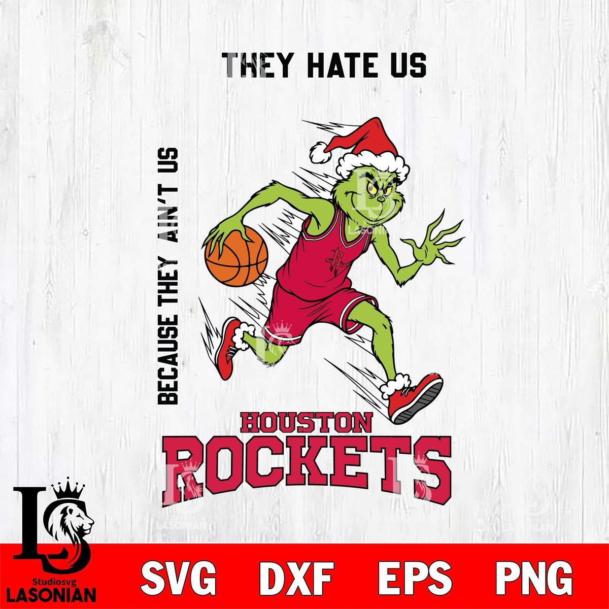 Houston Rockets Grinch Player Basketball – lasoniansvg