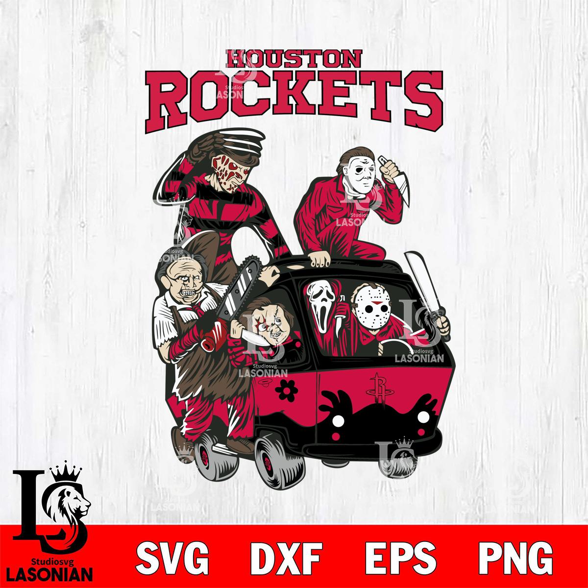 Houston Rockets Jason Voorhees Horror 10 – lasoniansvg