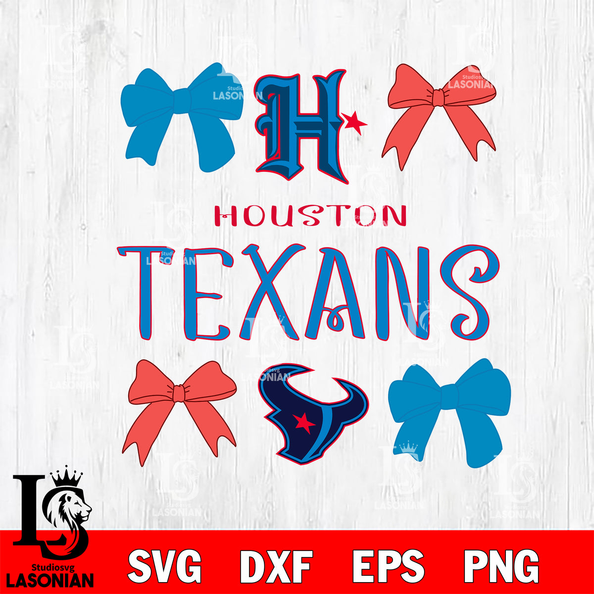 Houston Texan Coquette Bow – lasoniansvg