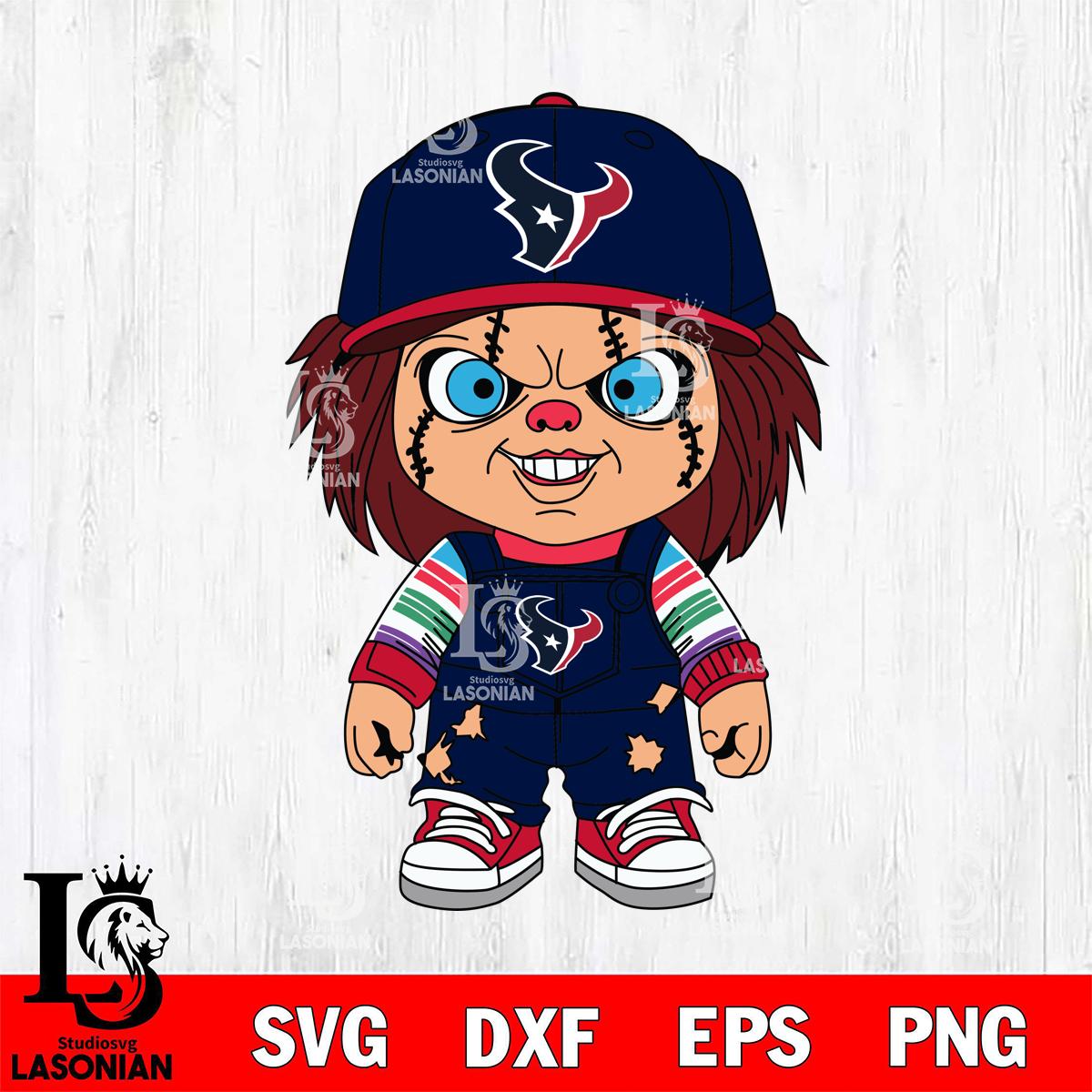 Houston Texans Chucky Football Horror Halloween – lasoniansvg