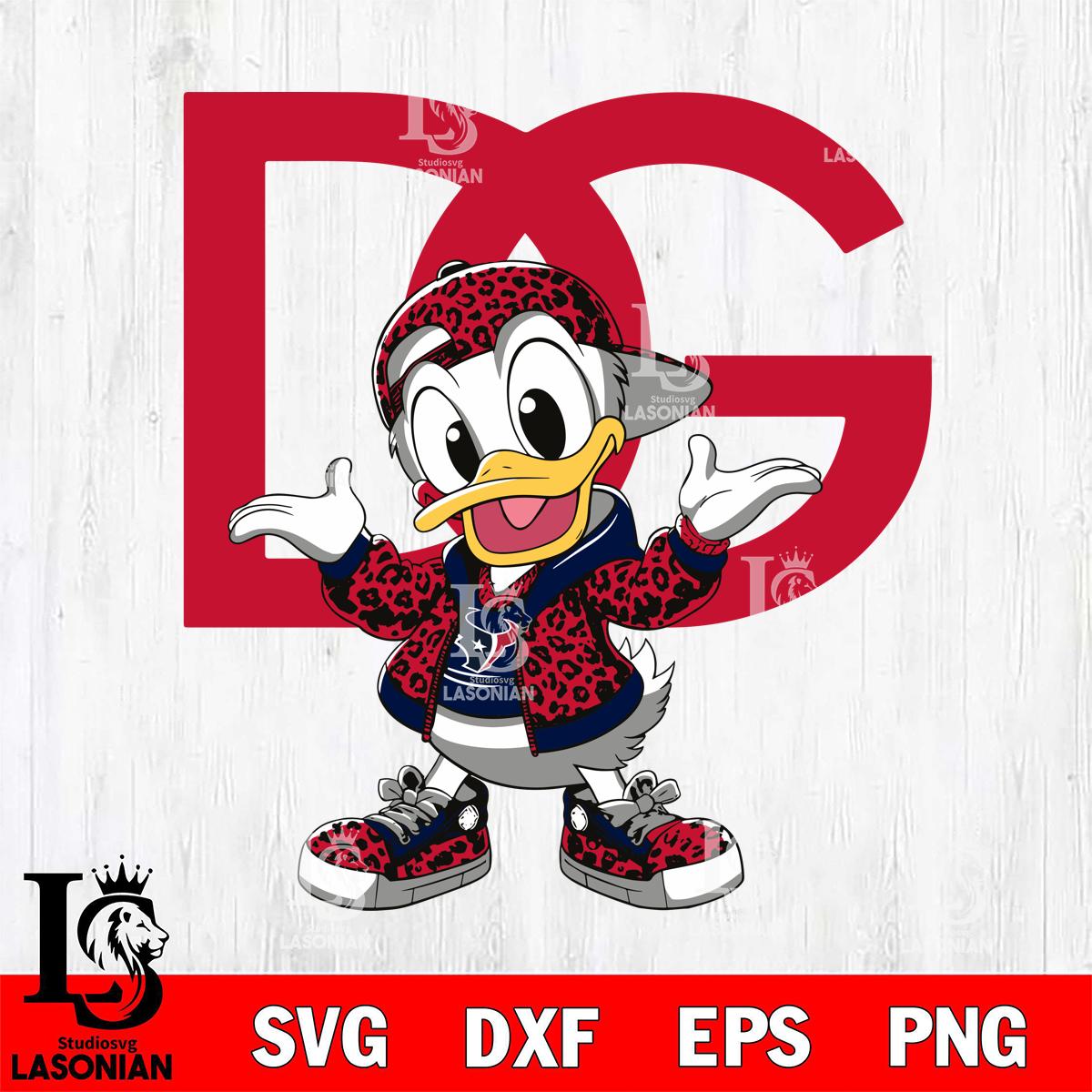 Houston Texans Dolce And Gabbana Donald Duck Disney – lasoniansvg