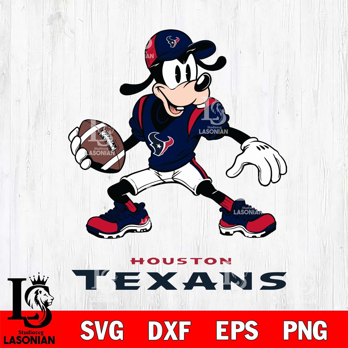 Houston Texans Goofy Disney – lasoniansvg