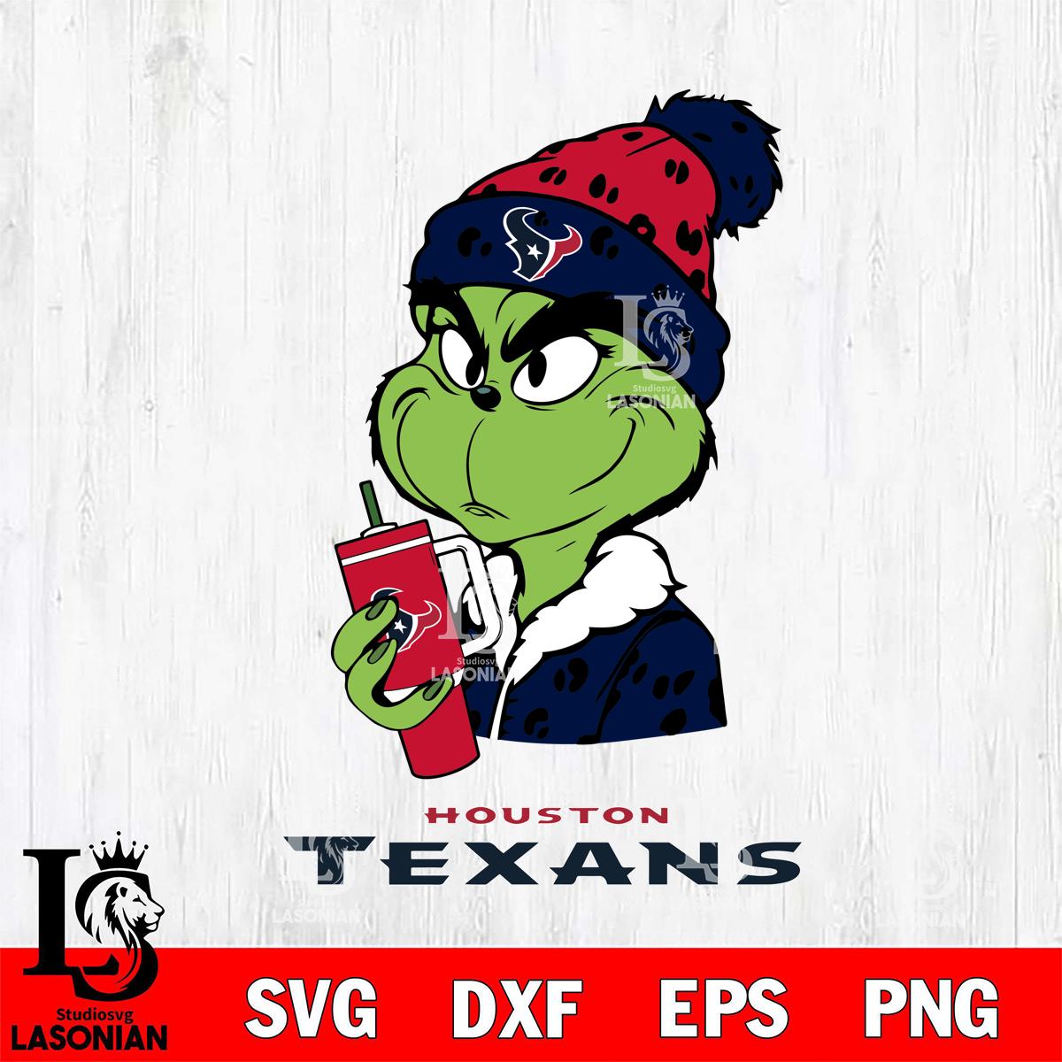 Houston Texans Grinch Bougie Leopard – lasoniansvg