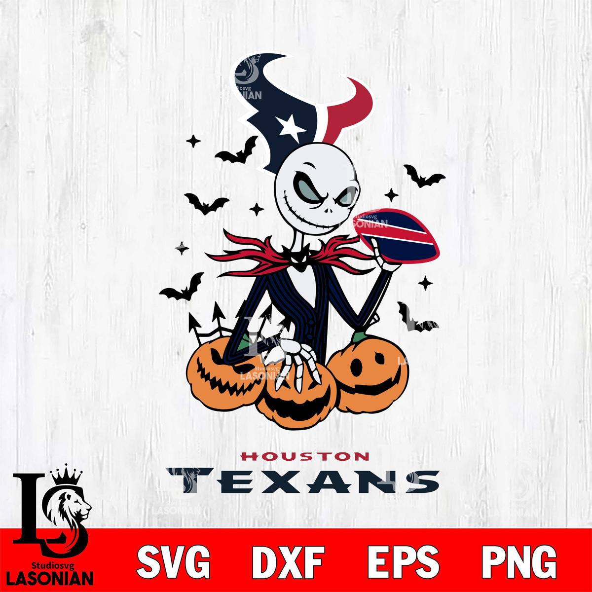 Houston Texans Jack Skellington 2 halloween – lasoniansvg