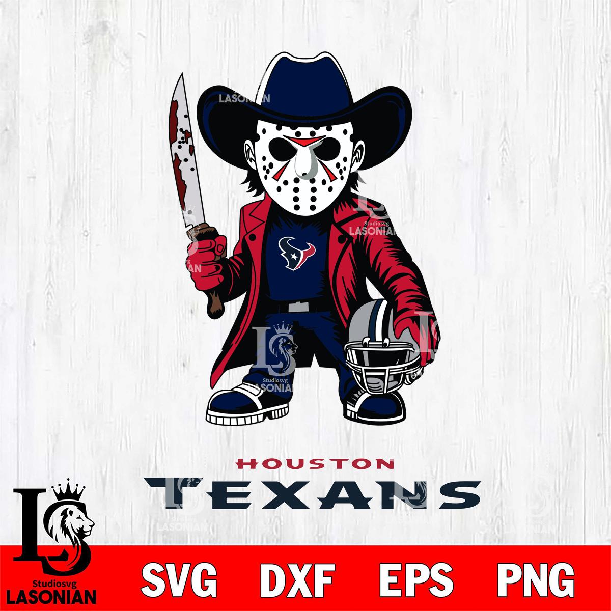 Houston Texans Jason Voorhees 3 – lasoniansvg