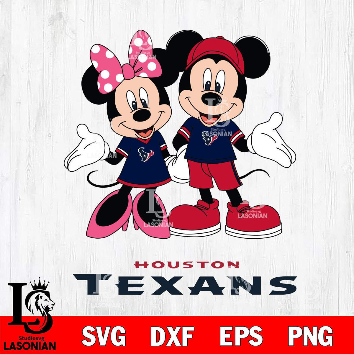 Houston Texans Mickey Minnie Mouse Sport – lasoniansvg