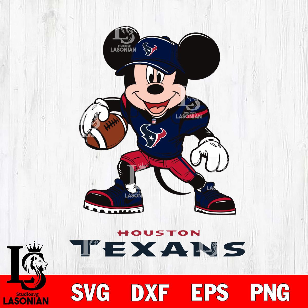 Houston Texans Mikey Mouse Disney – lasoniansvg