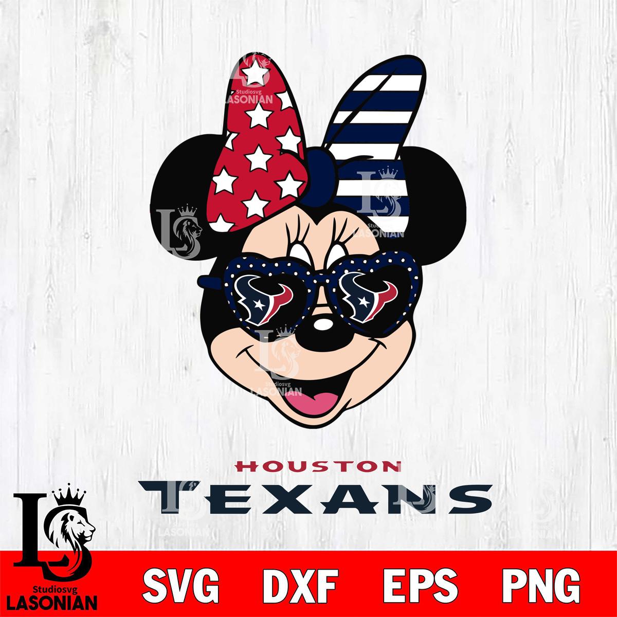 Houston Texans Minnie Mouse Love 2 – lasoniansvg