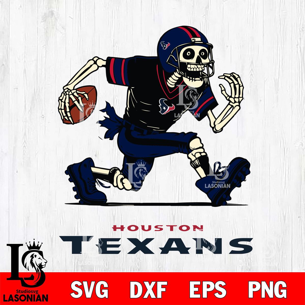 Houston Texans Skeleton Football – lasoniansvg