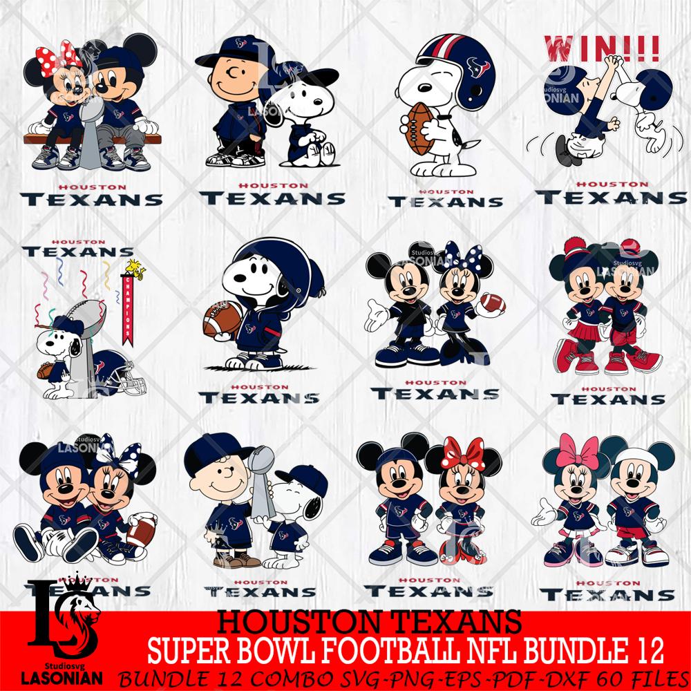 Houston Texans Super Bowl NFL Bundle 12 – lasoniansvg