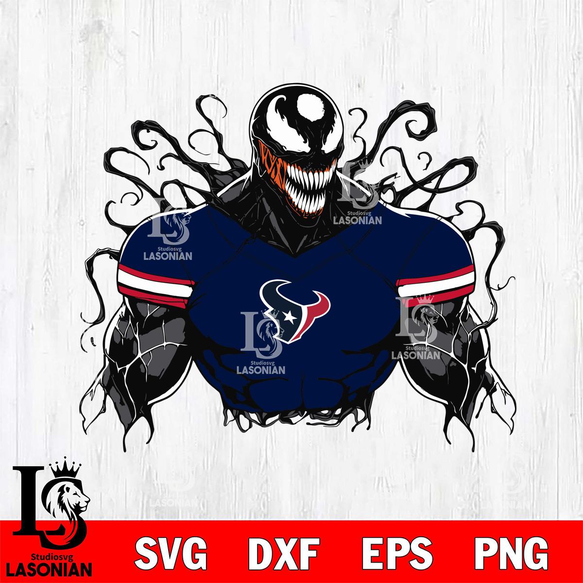 Houston Texans Venom Marvel – lasoniansvg