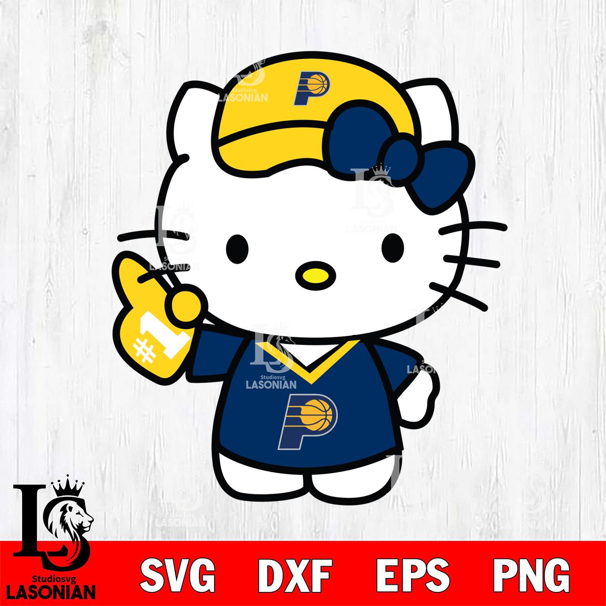Indiana Pacers Hello Kitty basketball 2 – lasoniansvg