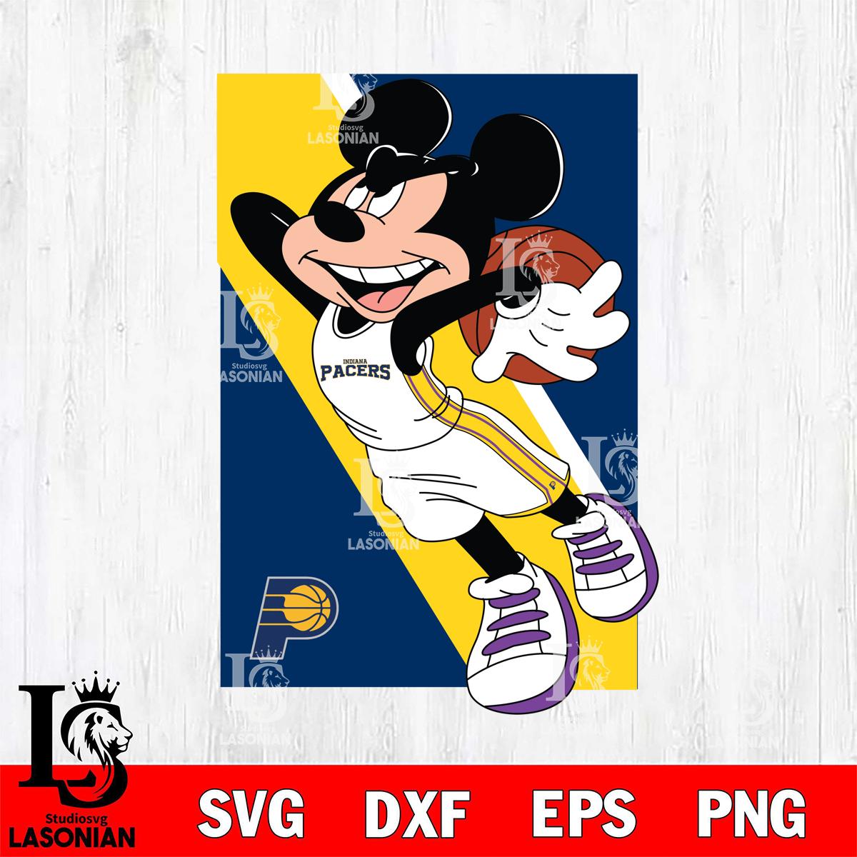 Indiana Pacers Mickey Minne 6 Nba – lasoniansvg