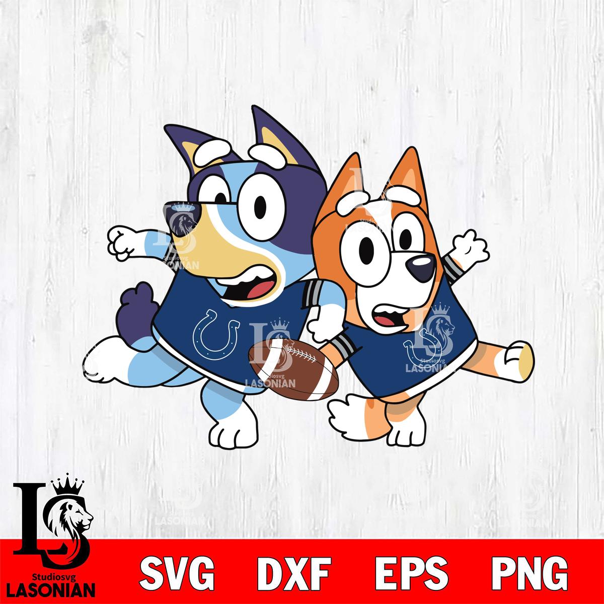Indianapolis Colts Bluey NFL – lasoniansvg