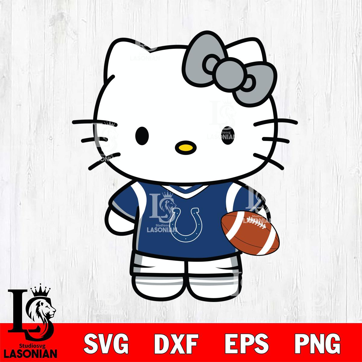 Indianapolis Colts Cute Hello Kitty Football 8 – lasoniansvg