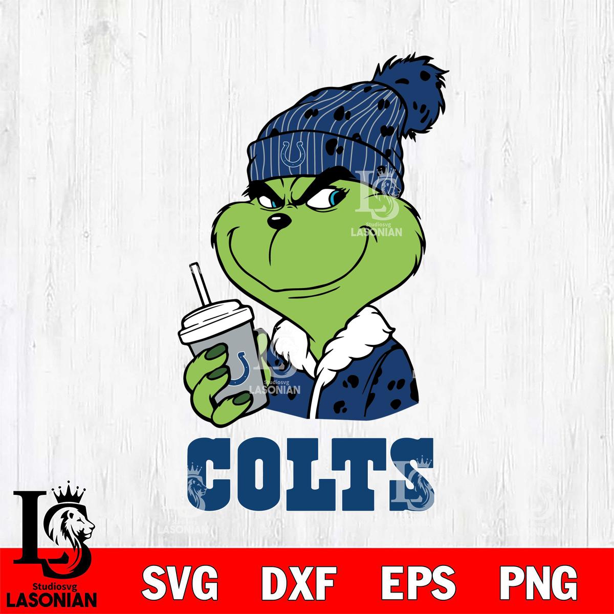 Indianapolis Colts Grinch Cofffe Christmas – lasoniansvg