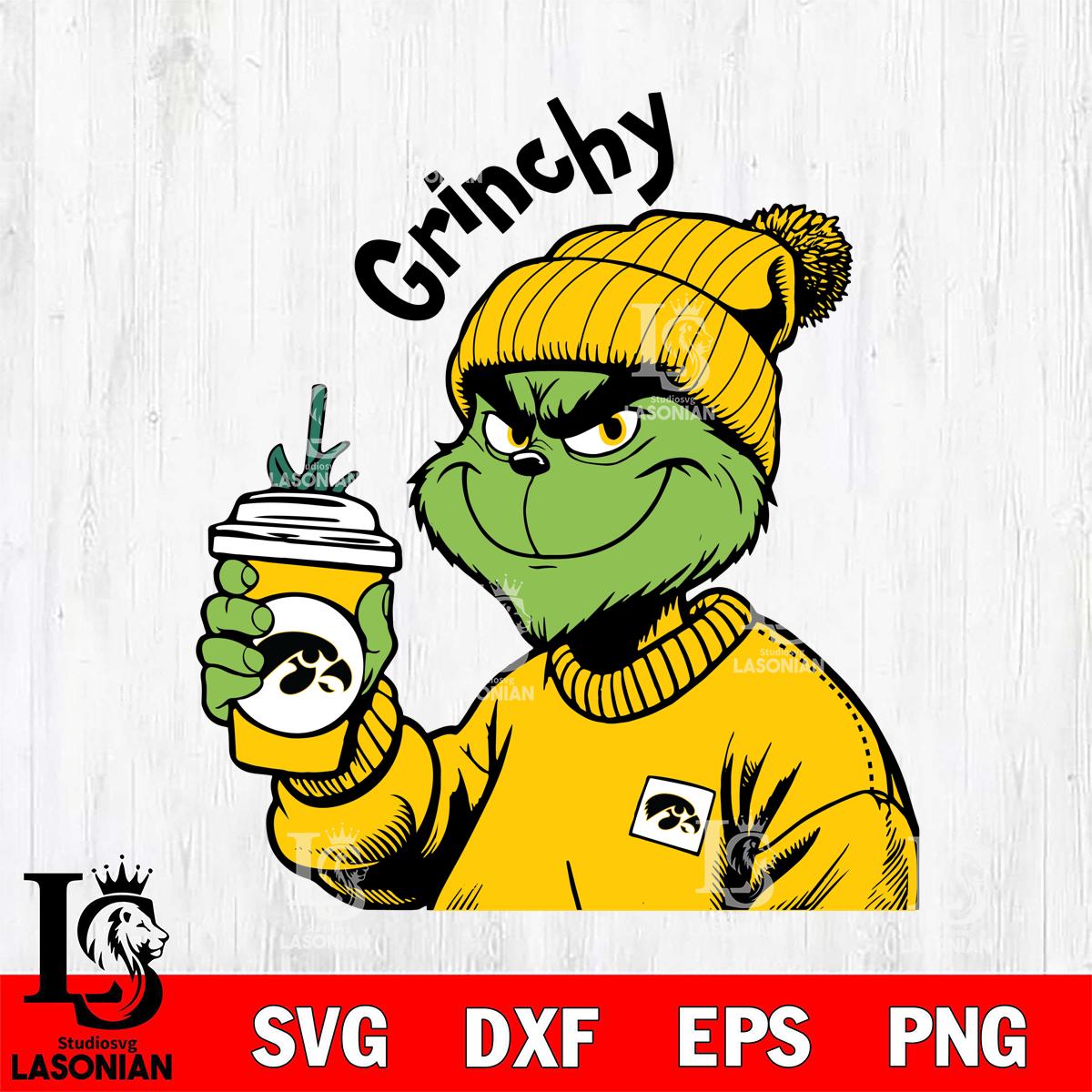 Iowa Hawkeyes Boujee Grinch 10 – lasoniansvg