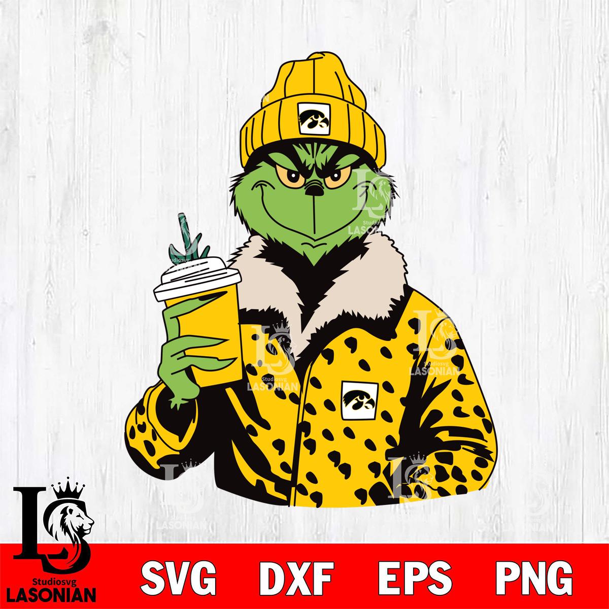 Iowa Hawkeyes Boujee Grinch 12 – lasoniansvg