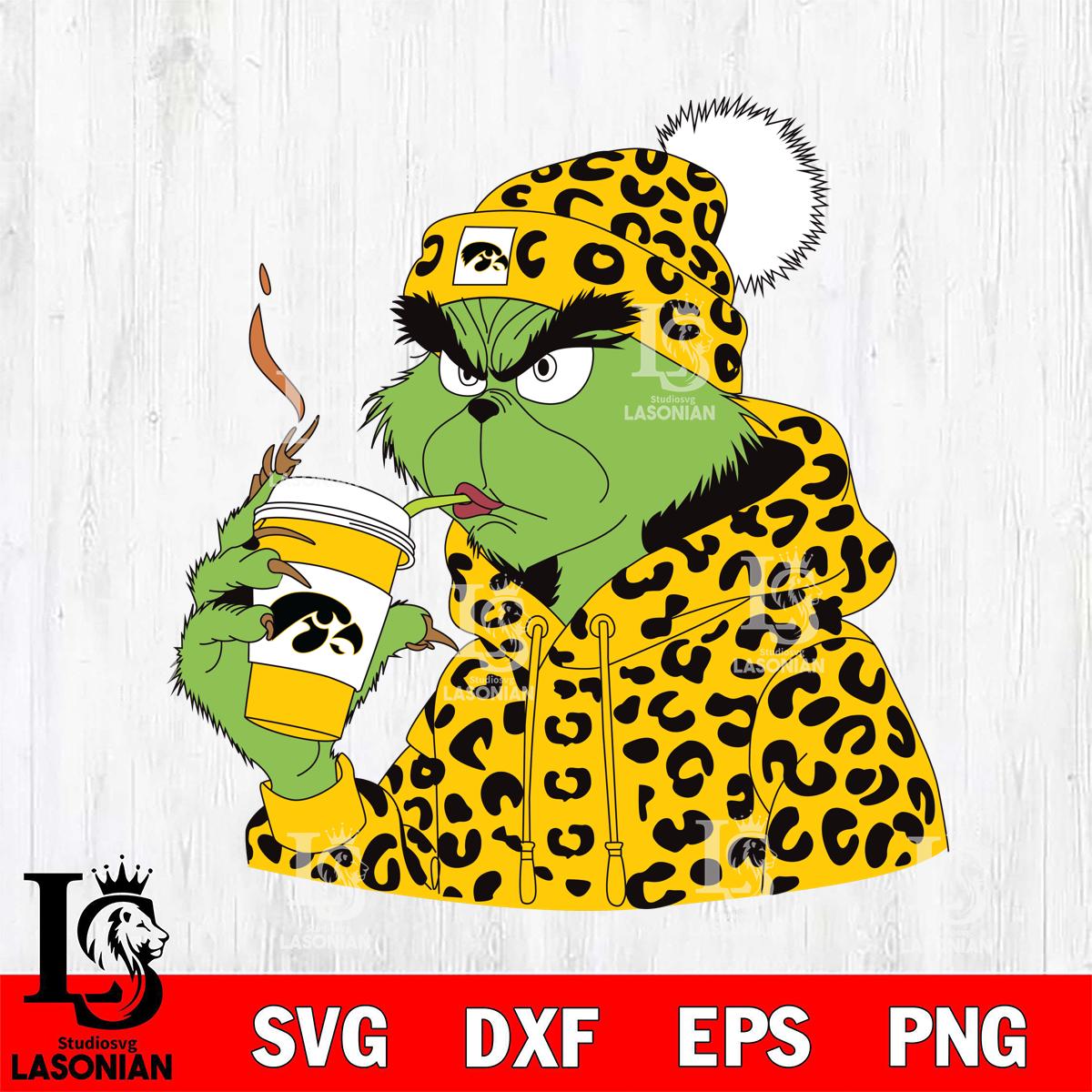 Iowa Hawkeyes Boujee Grinch 8 – lasoniansvg