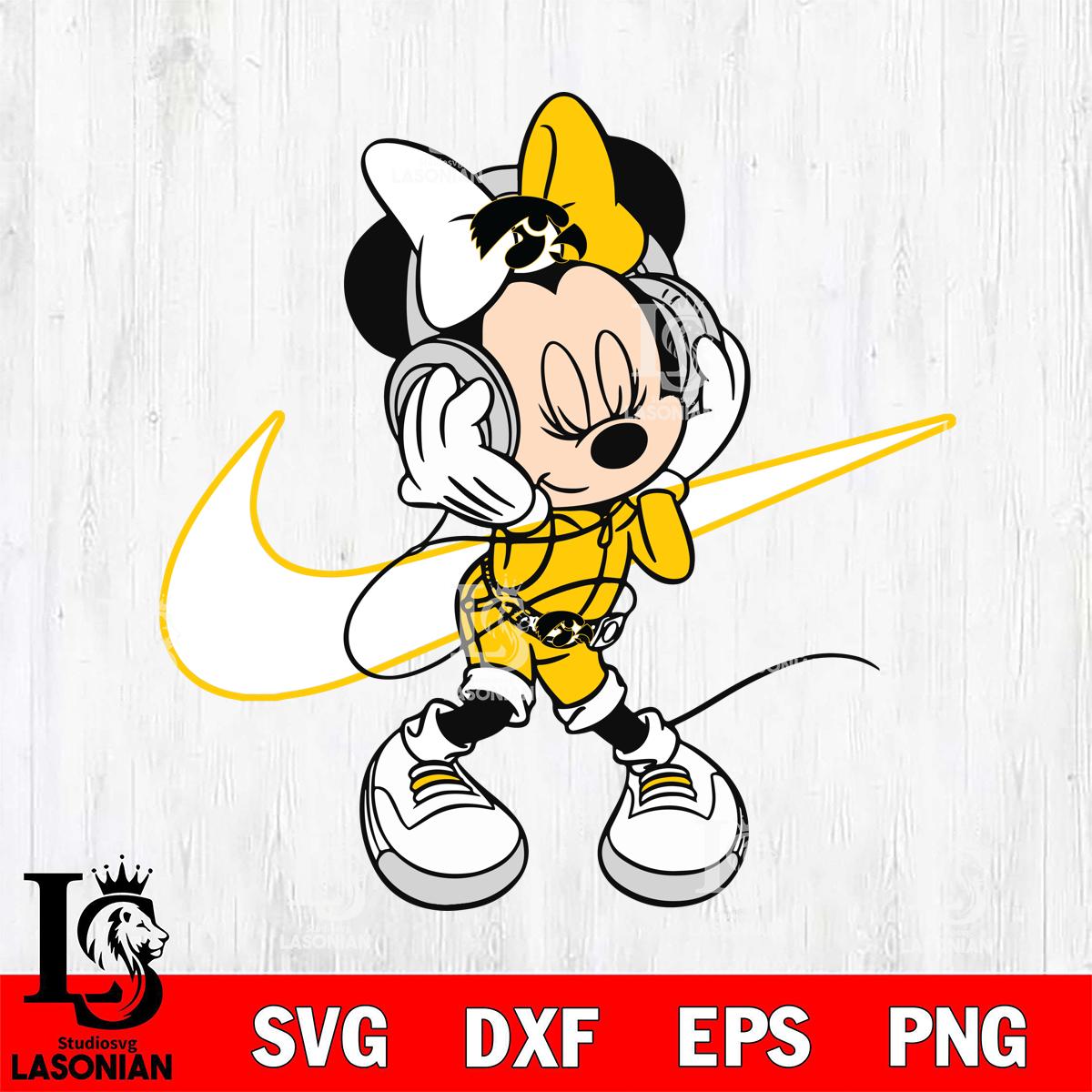 Iowa Hawkeyes Cute Minnie Mouse Dancing – lasoniansvg