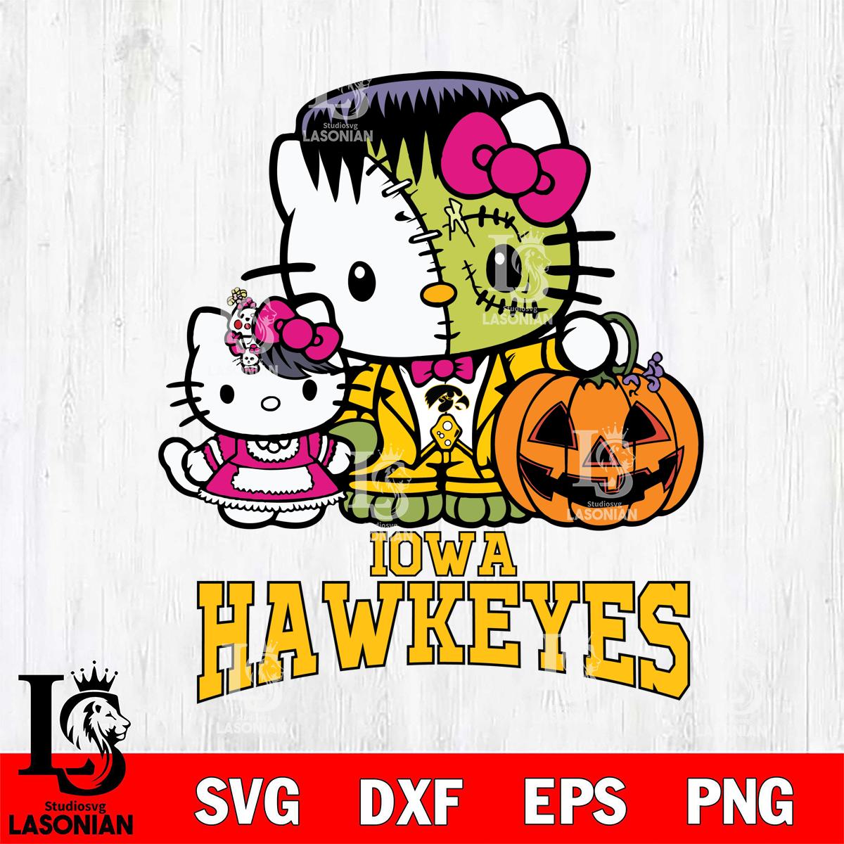 Iowa Hawkeyes Hello Kitty Horror 10 – lasoniansvg