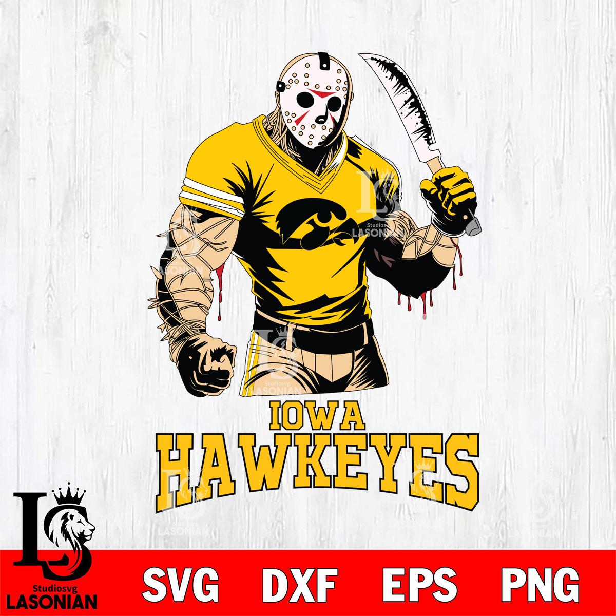 Iowa Hawkeyes Jason Voorhees – lasoniansvg