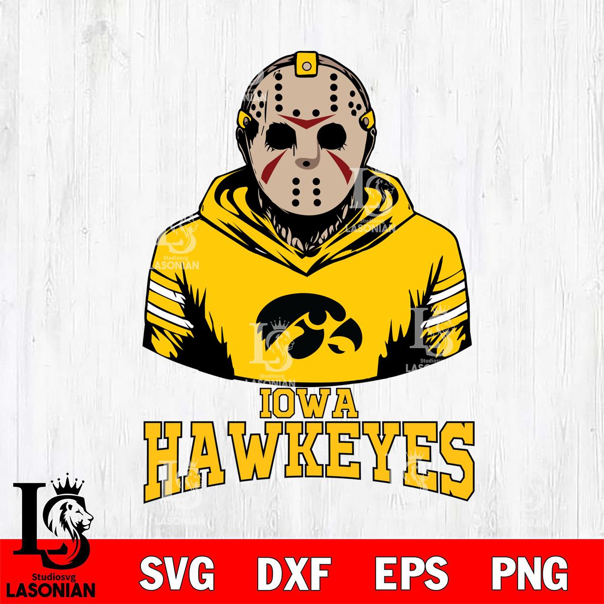 Iowa Hawkeyes Jason Voorhees 4 – lasoniansvg