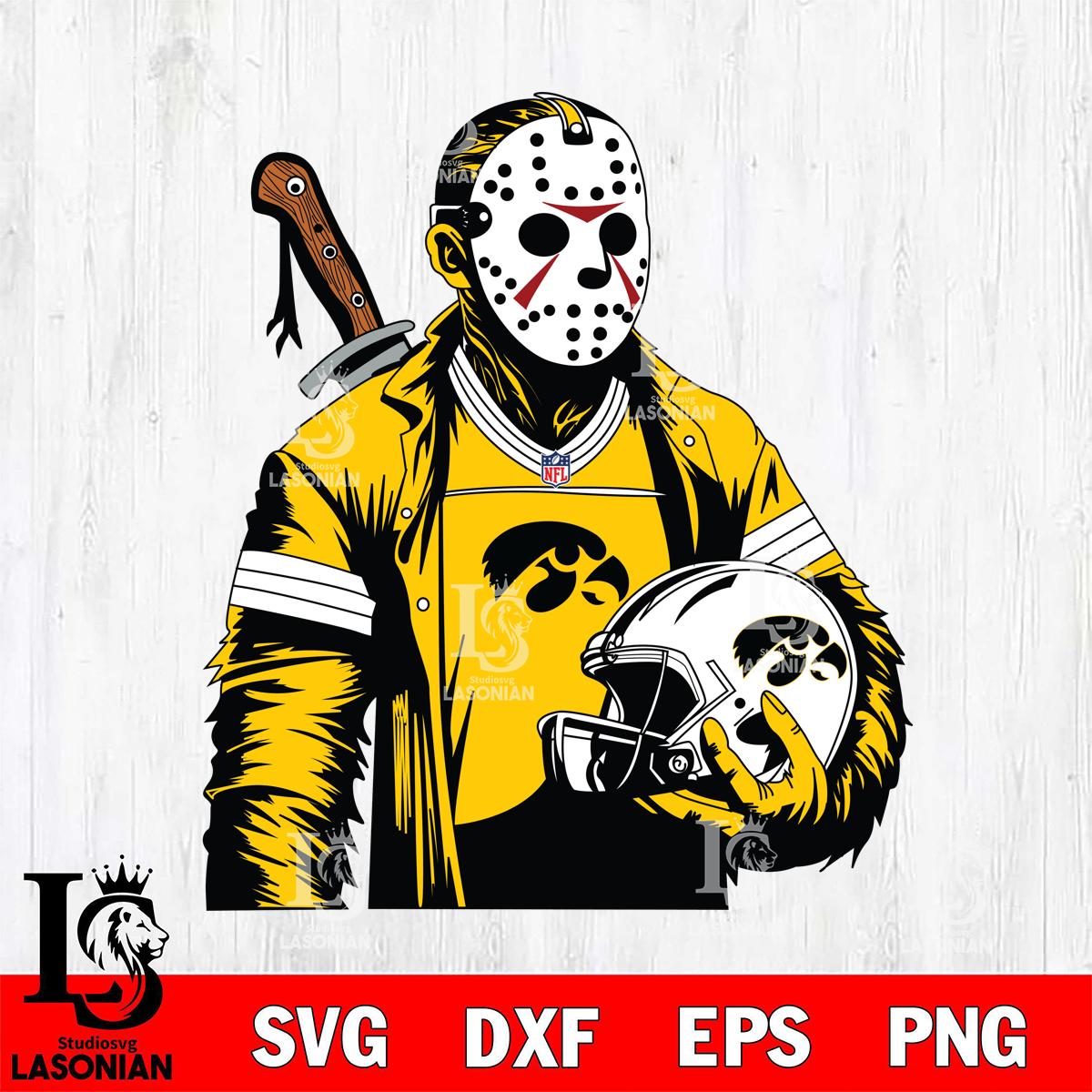 Iowa Hawkeyes Jason Voorhees Horror 2 – lasoniansvg