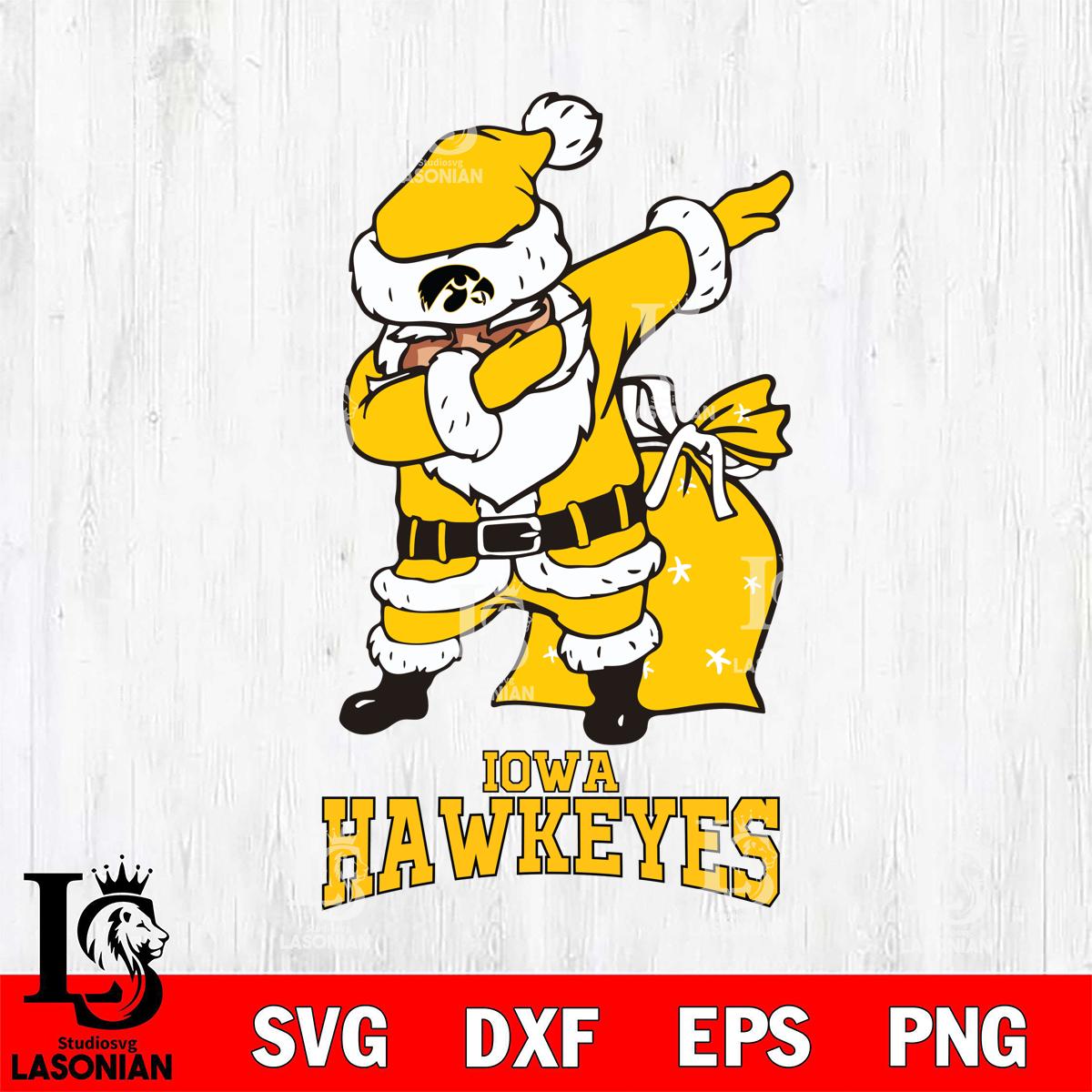 Iowa Hawkeyes Santa Claus Ugly – lasoniansvg
