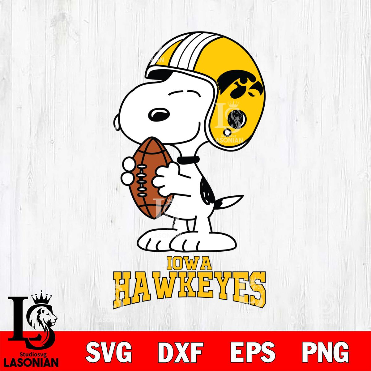 Iowa Hawkeyes Snoopy Rugby – lasoniansvg