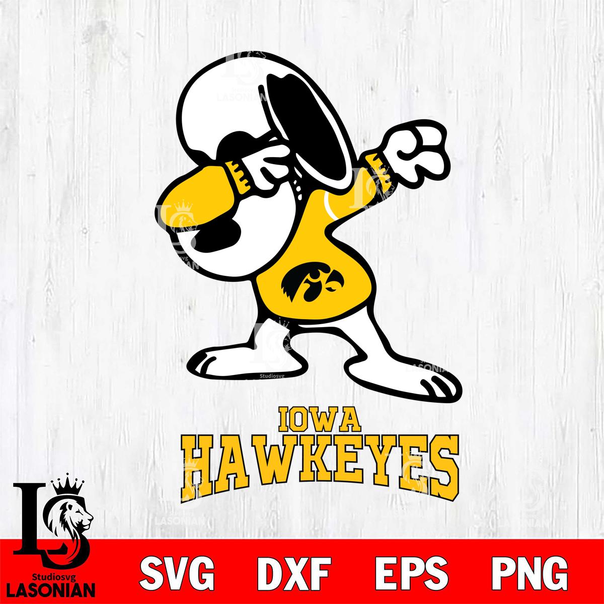 Iowa Hawkeyes Snoopy Sport 3 – lasoniansvg