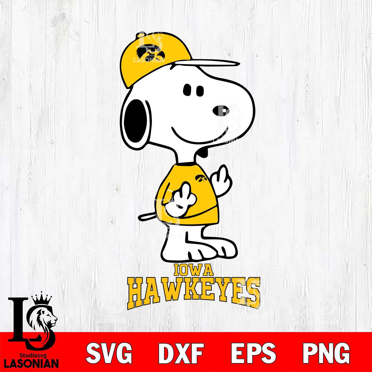 Iowa Hawkeyes Snoopy Sport 8 – lasoniansvg